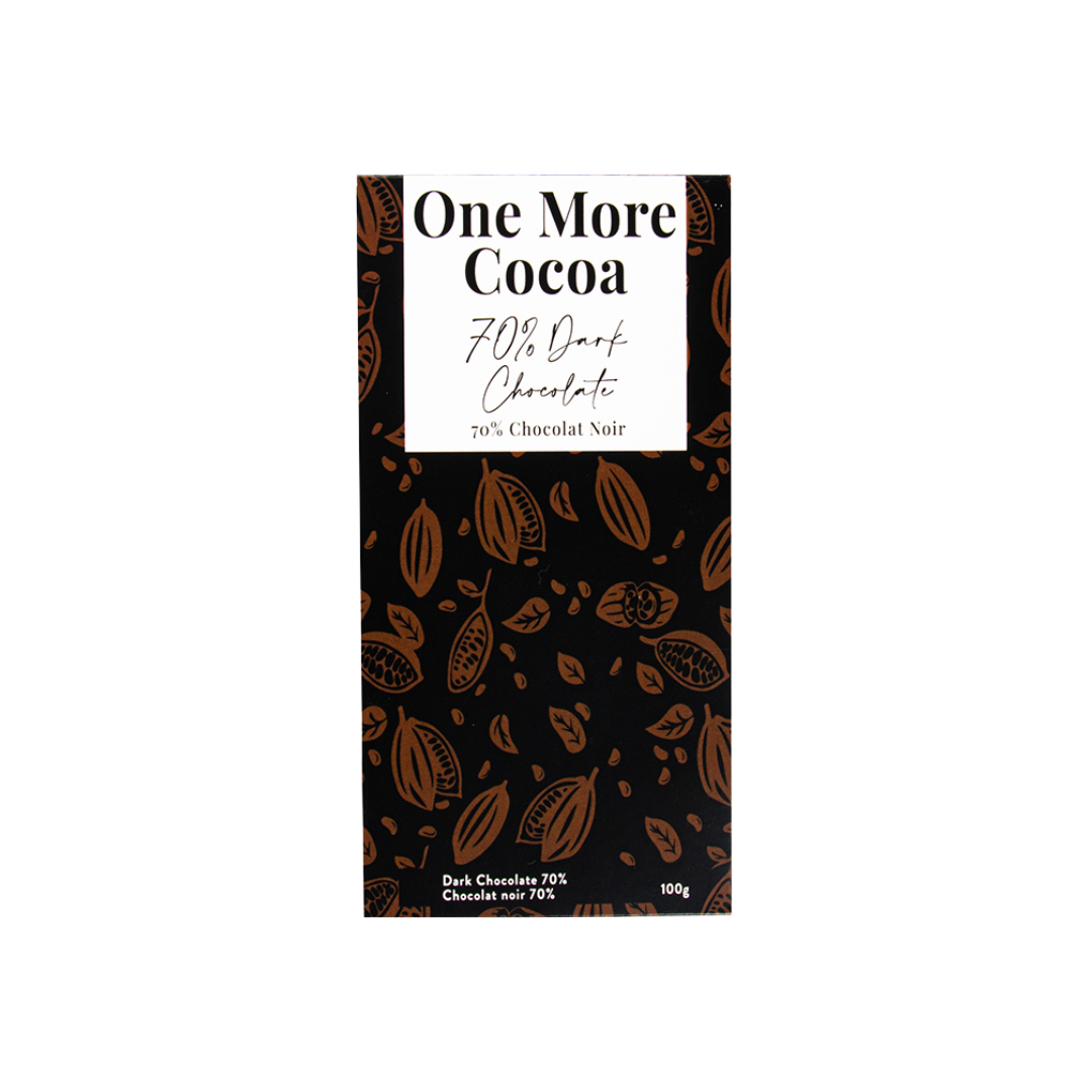70% Dark Chocolate – One More Cocoa