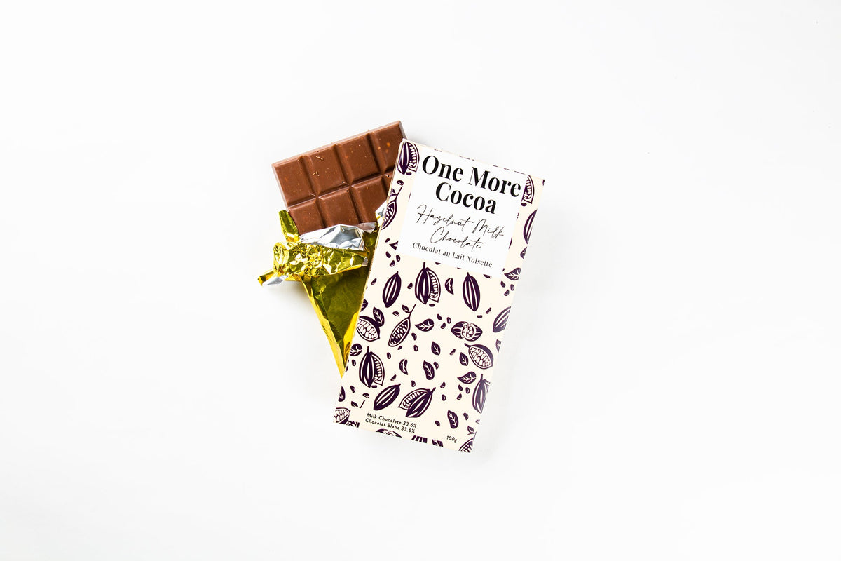 Hazelnut Milk Chocolate – One More Cocoa
